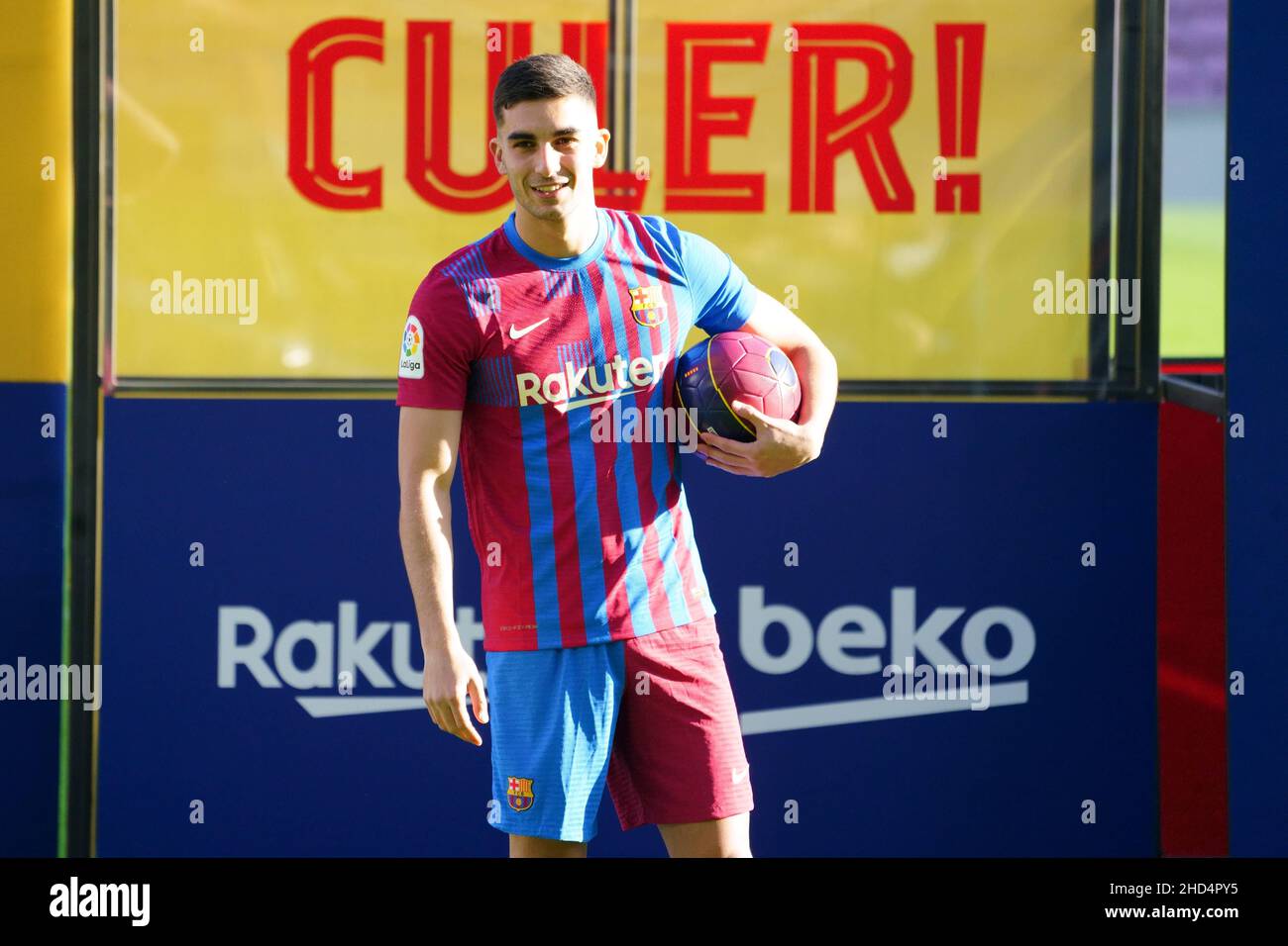 3rd January 2022; Nou Camp, Barcelona, Spain: La Liga football ...