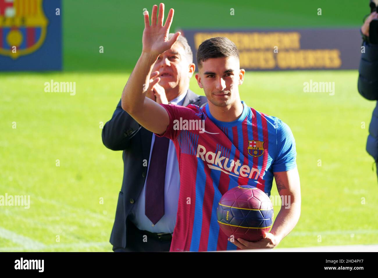 3rd January 2022; Nou Camp, Barcelona, Spain: La Liga football ...