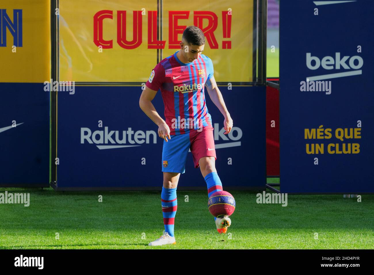 3rd January 2022; Nou Camp, Barcelona, Spain: La Liga football ...