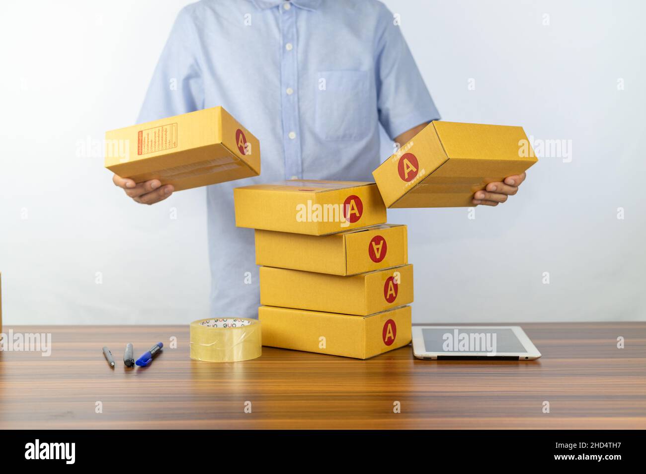 Sales manager consumer goods hi-res stock photography and images - Alamy