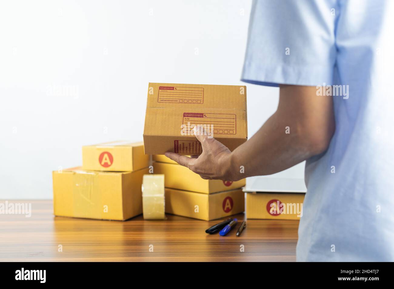 Sales manager consumer goods hi-res stock photography and images - Alamy