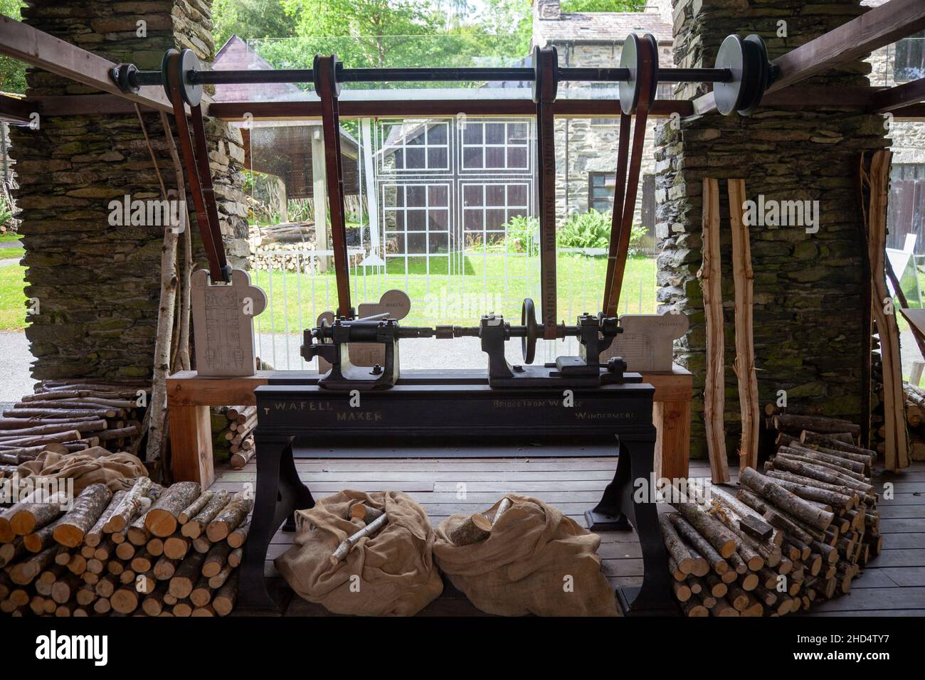 Stott park bobbin mill hi-res stock photography and images - Alamy
