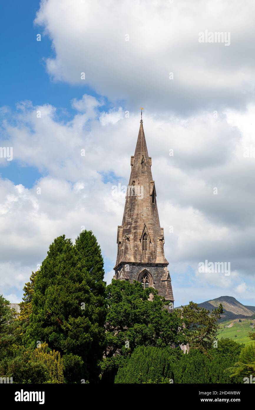Cumbria ambleside church hi-res stock photography and images - Alamy