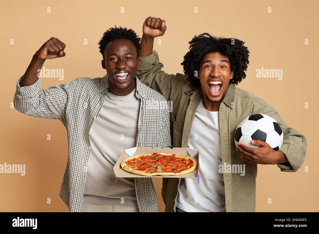 Football fans gesture hi-res stock photography and images - Alamy