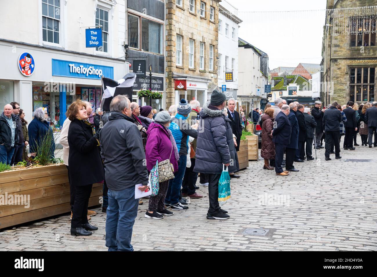 Jethro's Final Farewell took place in Truro Cathedral, Truro. Geoffrey ...