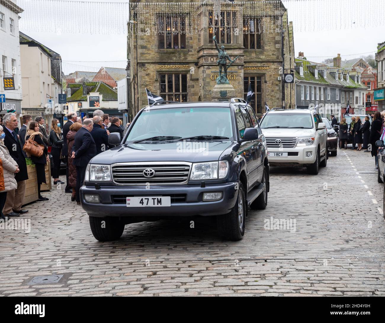 Jethro's Final Farewell took place in Truro Cathedral, Truro. Geoffrey ...