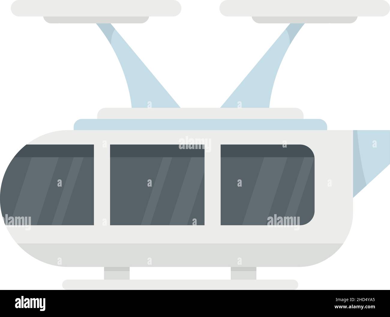 Autonomous air taxi icon. Flat illustration of Autonomous air taxi ...