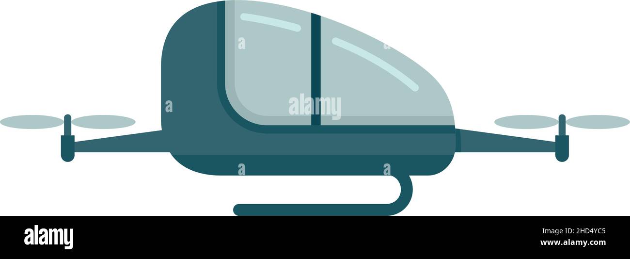 Automated air taxi icon. Flat illustration of Automated air taxi vector ... Automated air taxi icon. Flat illustration of Automated air taxi vector ...