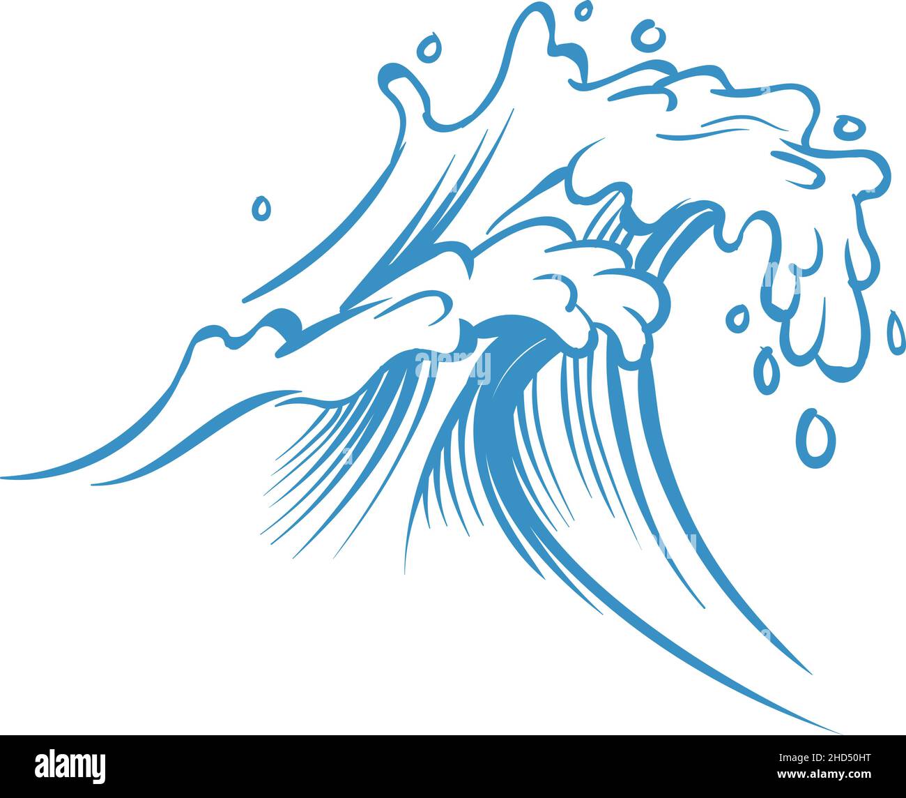 Splash in river Cut Out Stock Images & Pictures - Alamy