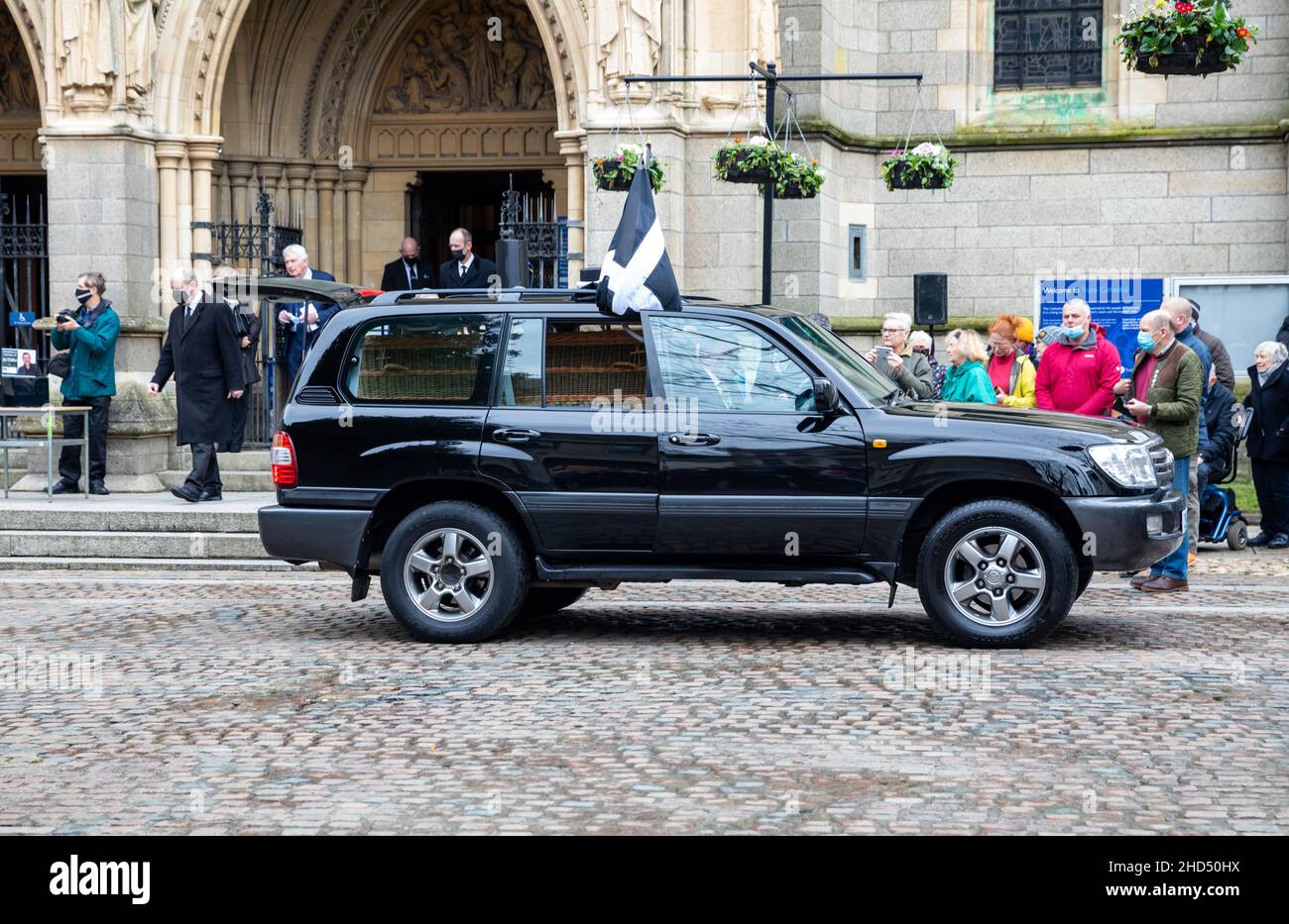 Jethro's Final Farewell took place in Truro Cathedral, Truro. Geoffrey ...