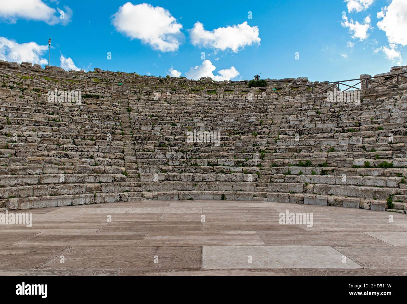 Greek theater, Segesta, Sicily, Italy Stock Photo - Alamy