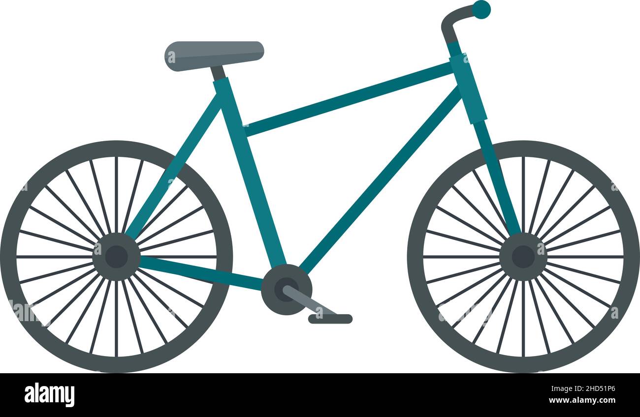 French bike icon. Flat illustration of french bike vector icon isolated ...