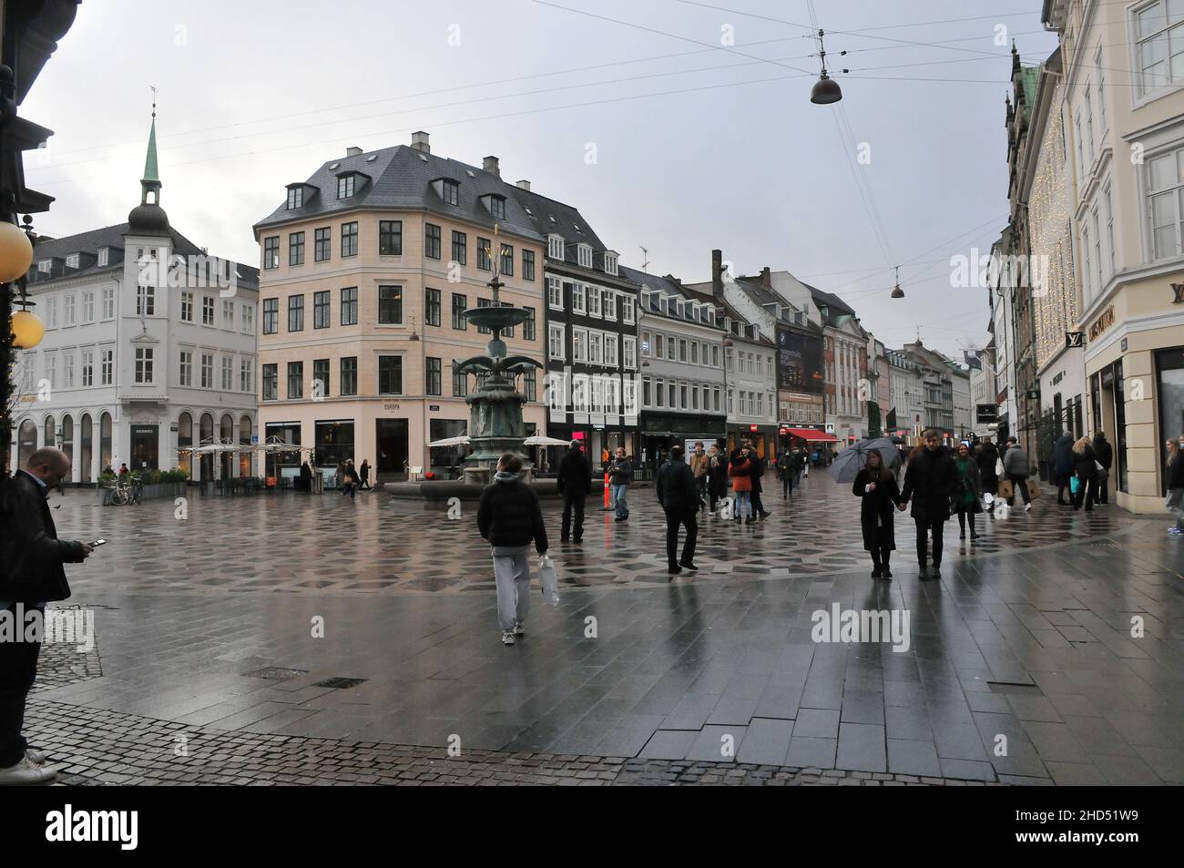 Copenhagen/Denmark./03 Januaryr 2022/ Billboard message for travellers ...