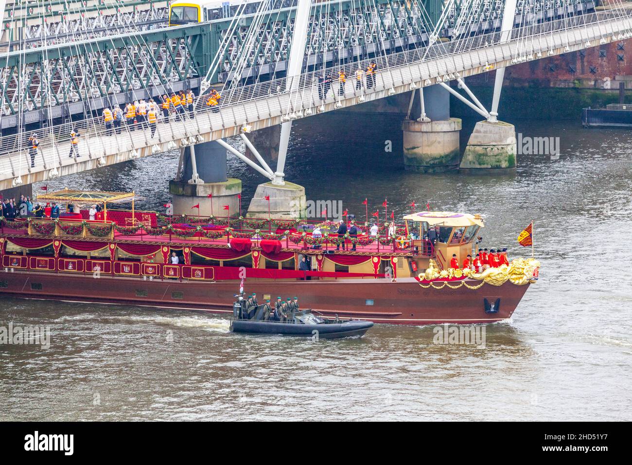 Jubilee pageant hi-res stock photography and images - Alamy