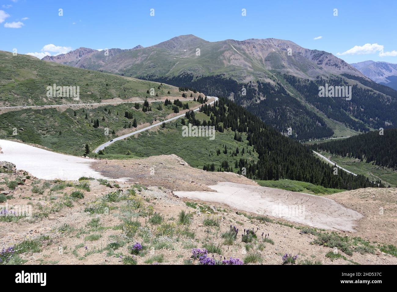 Divide hill hi-res stock photography and images - Alamy