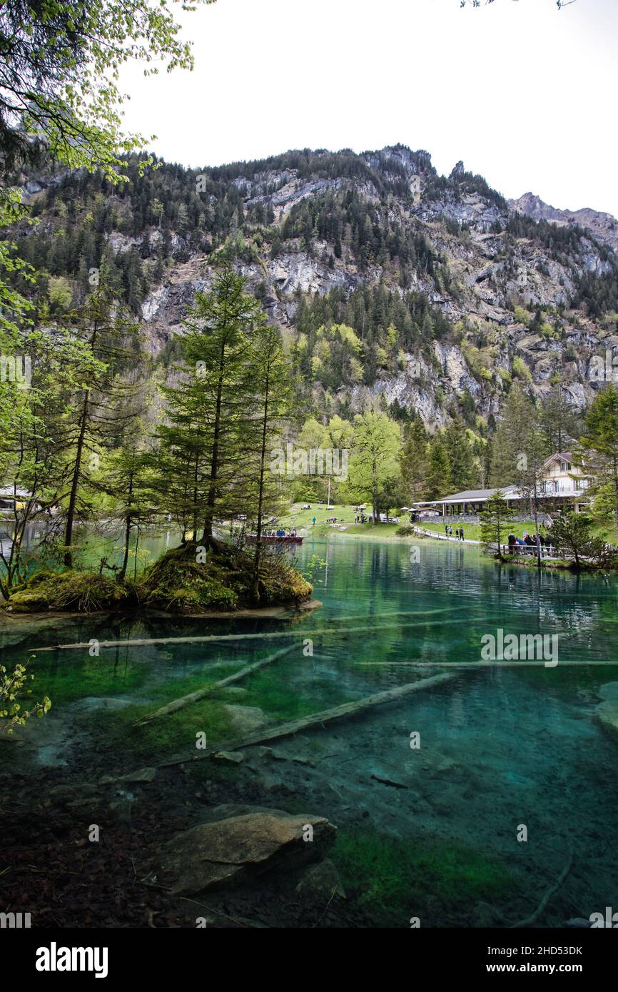 Lake blausee hi-res stock photography and images - Alamy