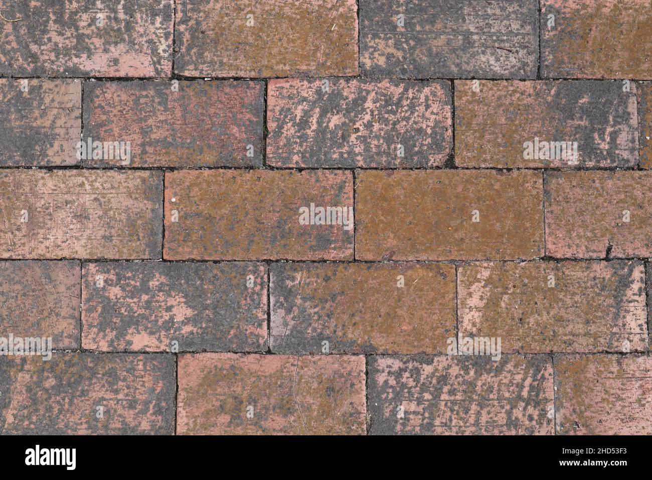 Up texture of different colored brick, great for background Stock Photo ...