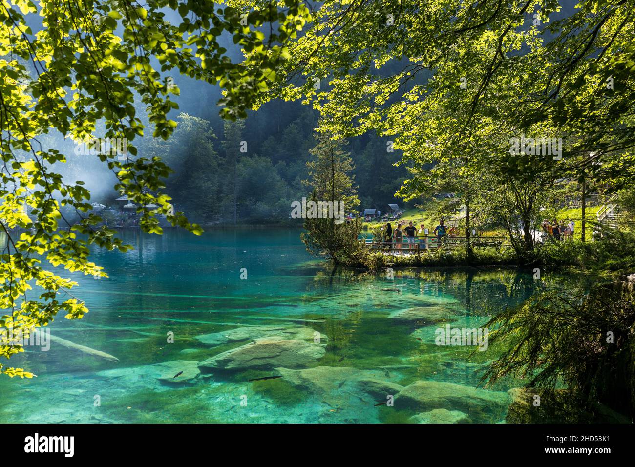 Lake blausee hi-res stock photography and images - Alamy