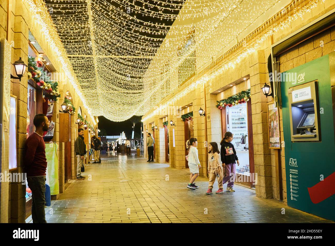 Sharm El Sheikh, Egypt - November 20, 2021: Souvenir shops (marketplace ...