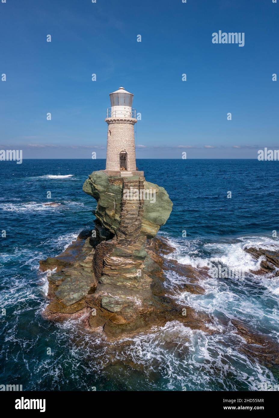 Tourlitis lighthouse hi-res stock photography and images - Alamy