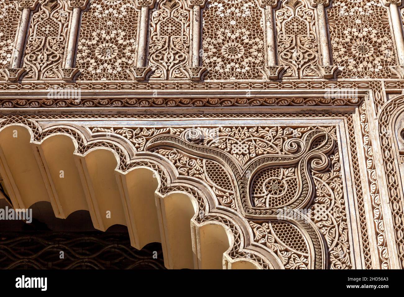 Morocco saadian tombs marrakech islamic hi-res stock photography and ...