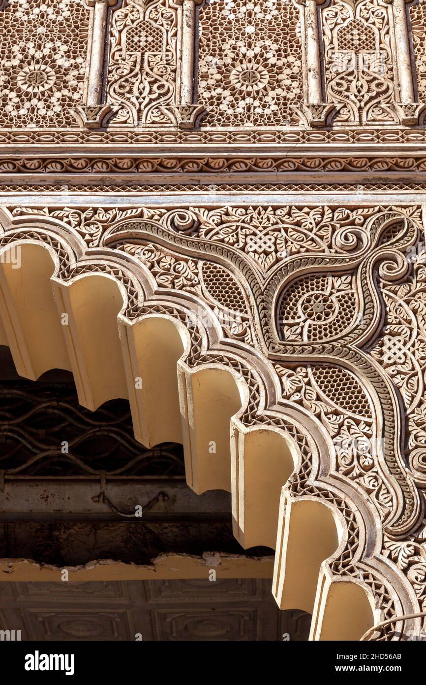 Morocco saadian tombs marrakech islamic hi-res stock photography and ...