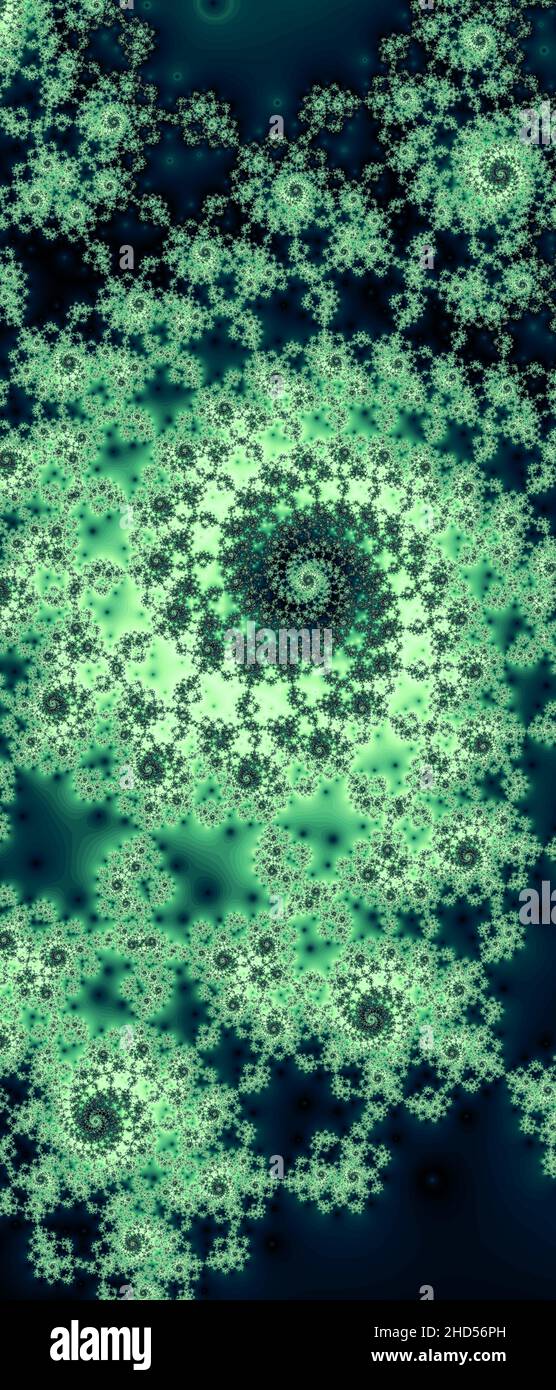 Abstract Computer generated Fractal design. A fractal is a never-ending ...