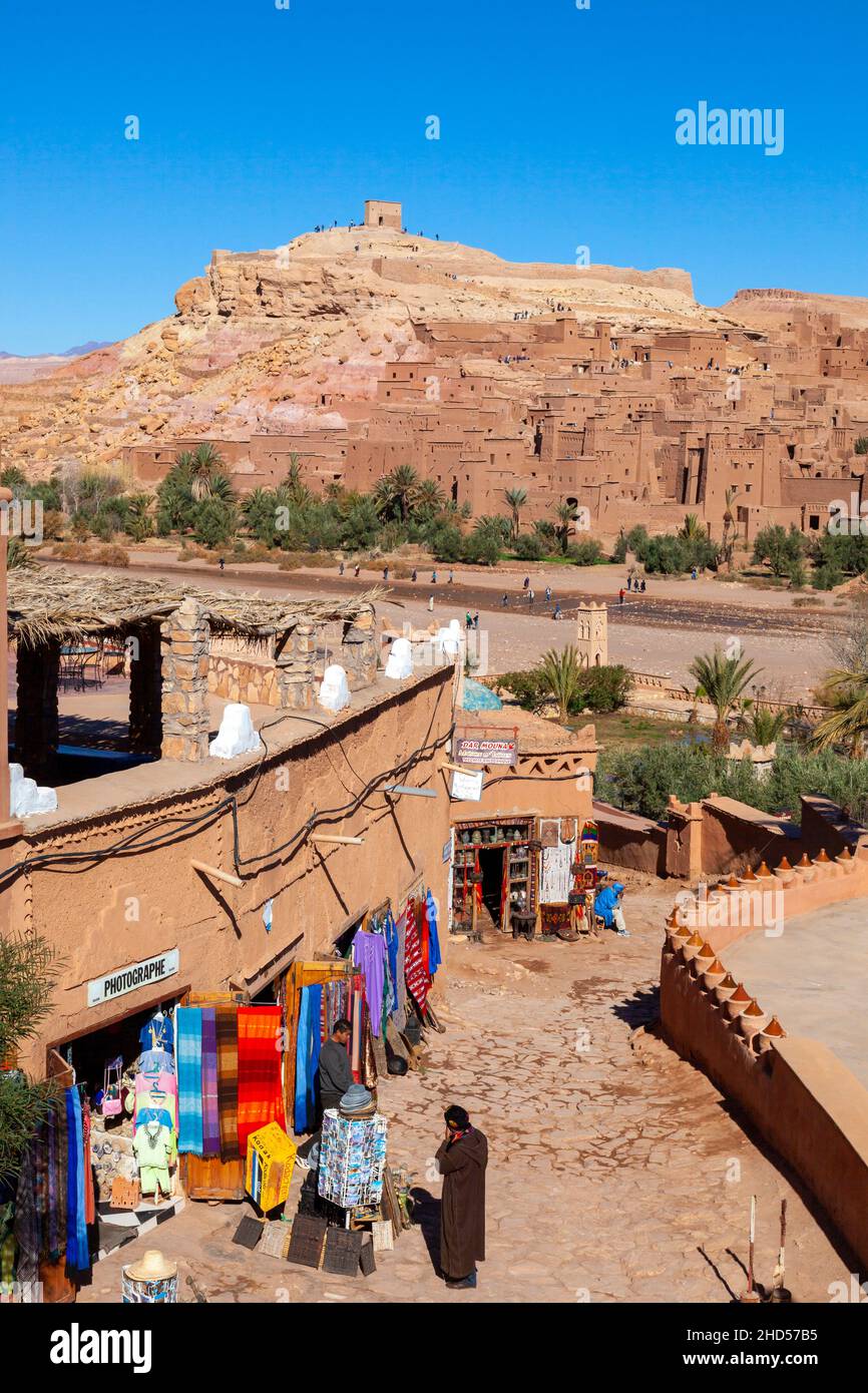 Ait-Benhaddou Kasbah, Morocco, North Africa Stock Photo - Alamy