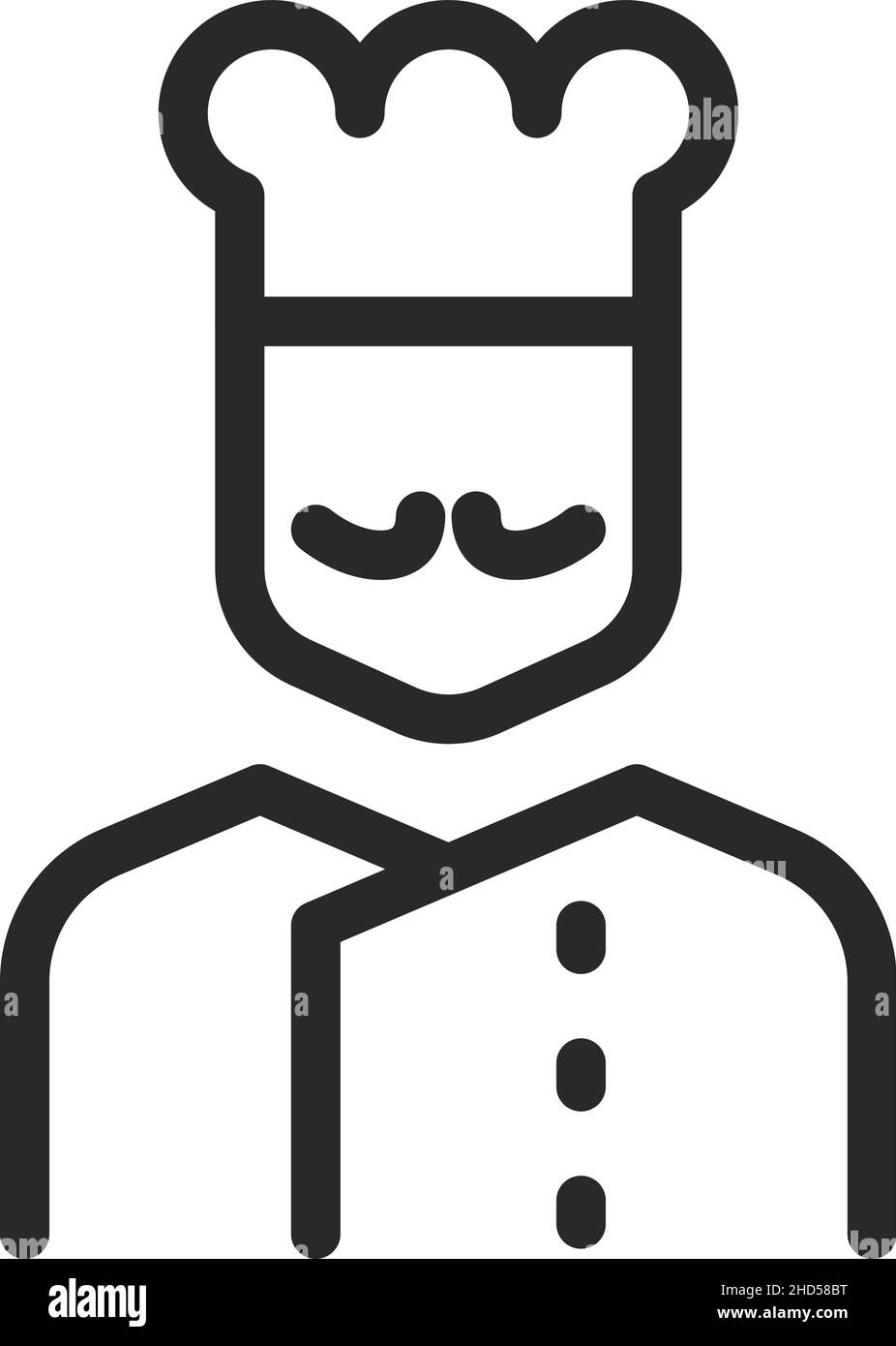 Black male man cooking Cut Out Stock Images & Pictures - Alamy