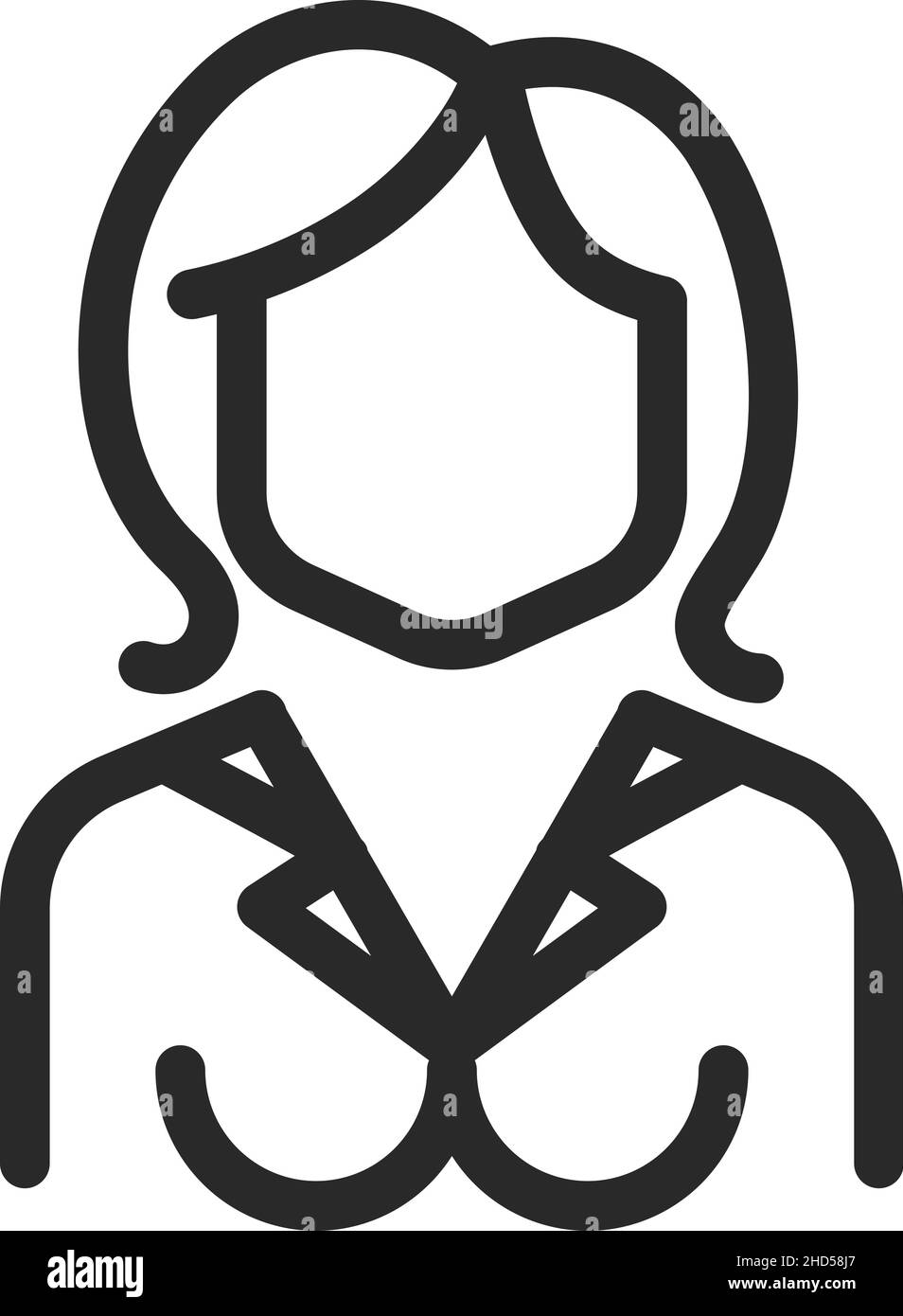 Woman outline Black and White Stock Photos & Images - Alamy