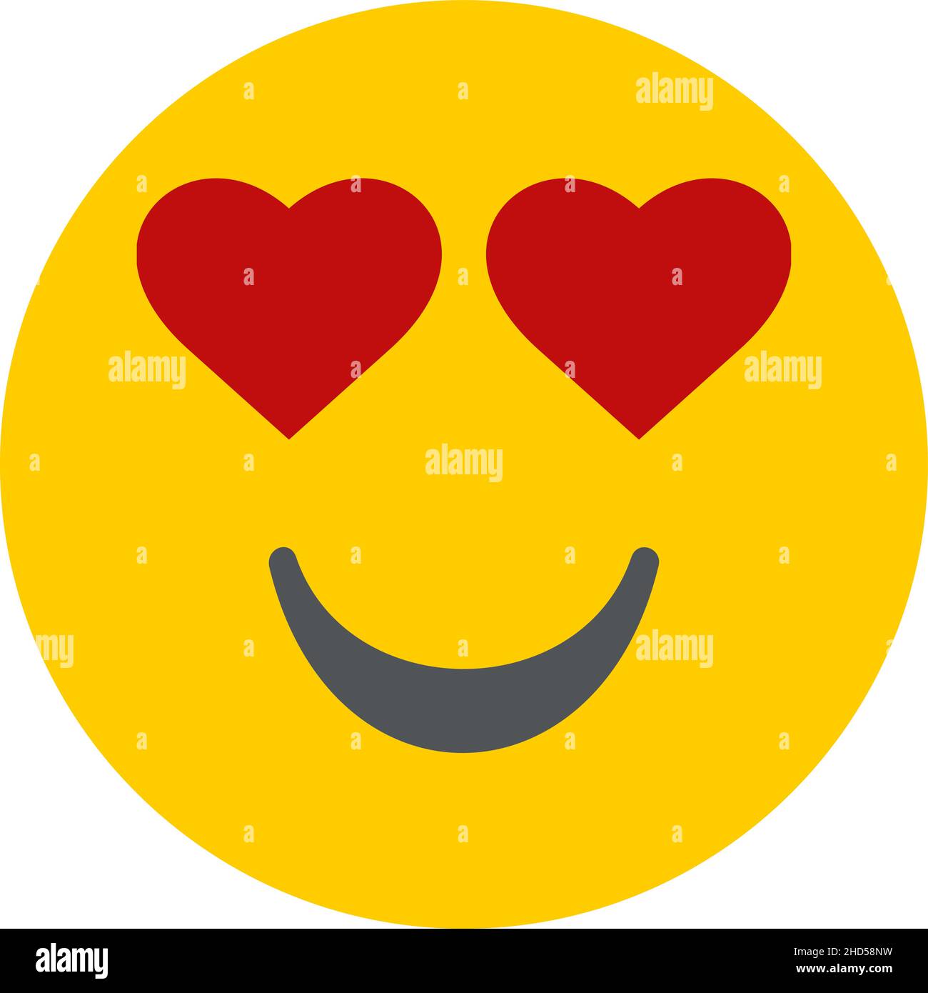 Pleasant face Stock Vector Images - Alamy
