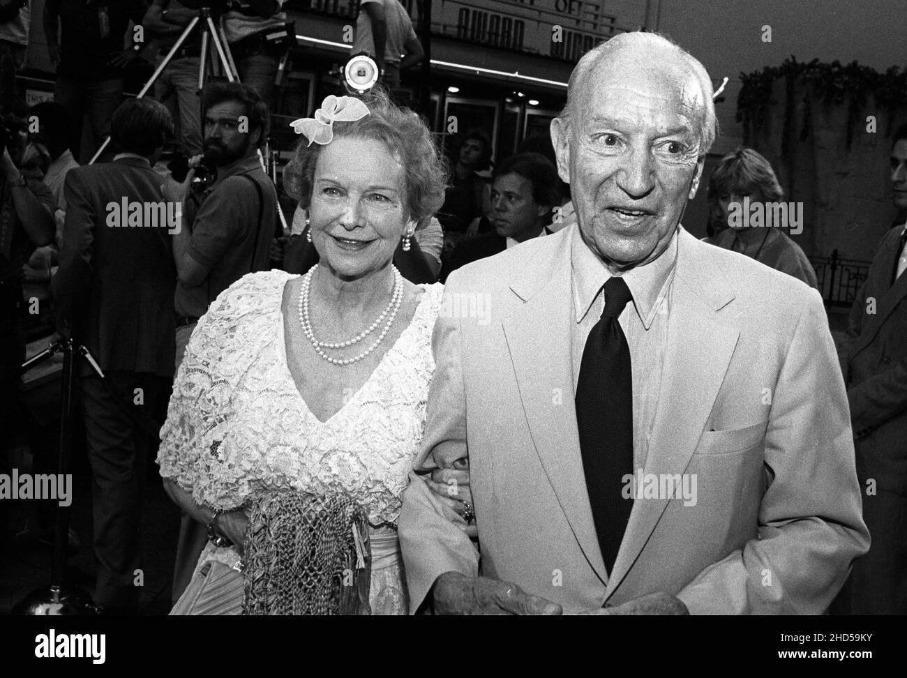 Lloyd Nolan and Virginia Dabney Circa 1980's Credit: Ralph Dominguez ...