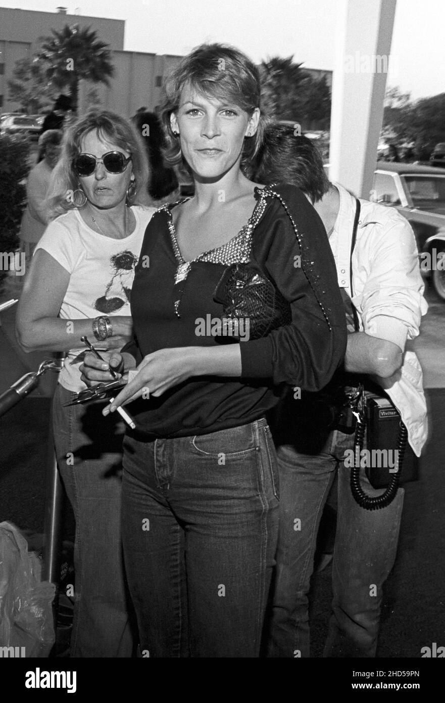 Jamie lee curtis Black and White Stock Photos & Images - Alamy