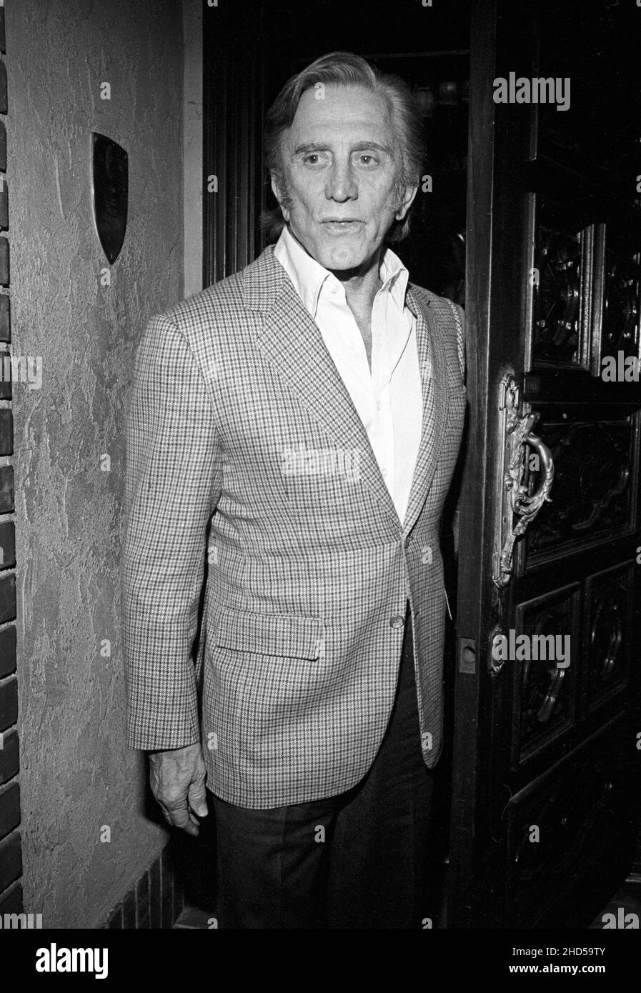 Kirk Douglas Circa 1980's Credit: Ralph Dominguez/MediaPunch Stock ...