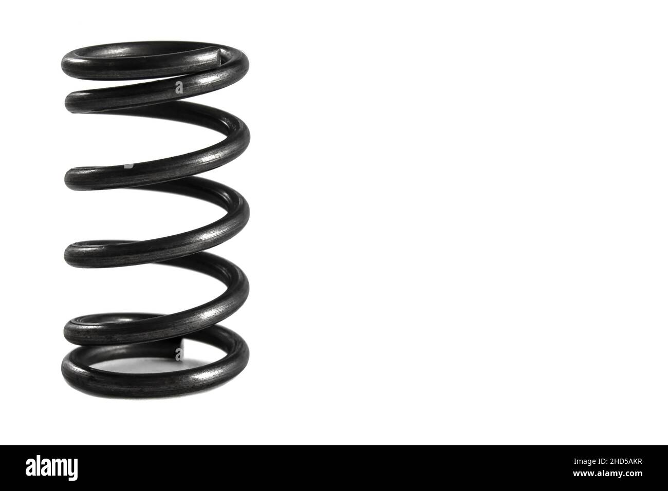 Spring from the car isolated on white background with copy space Stock ...