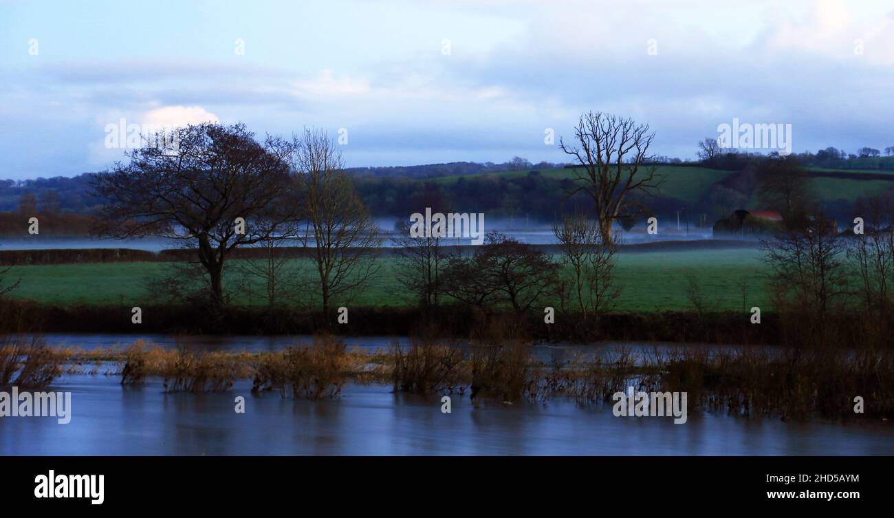 West Wales & Towy Valley Stock Photo - Alamy