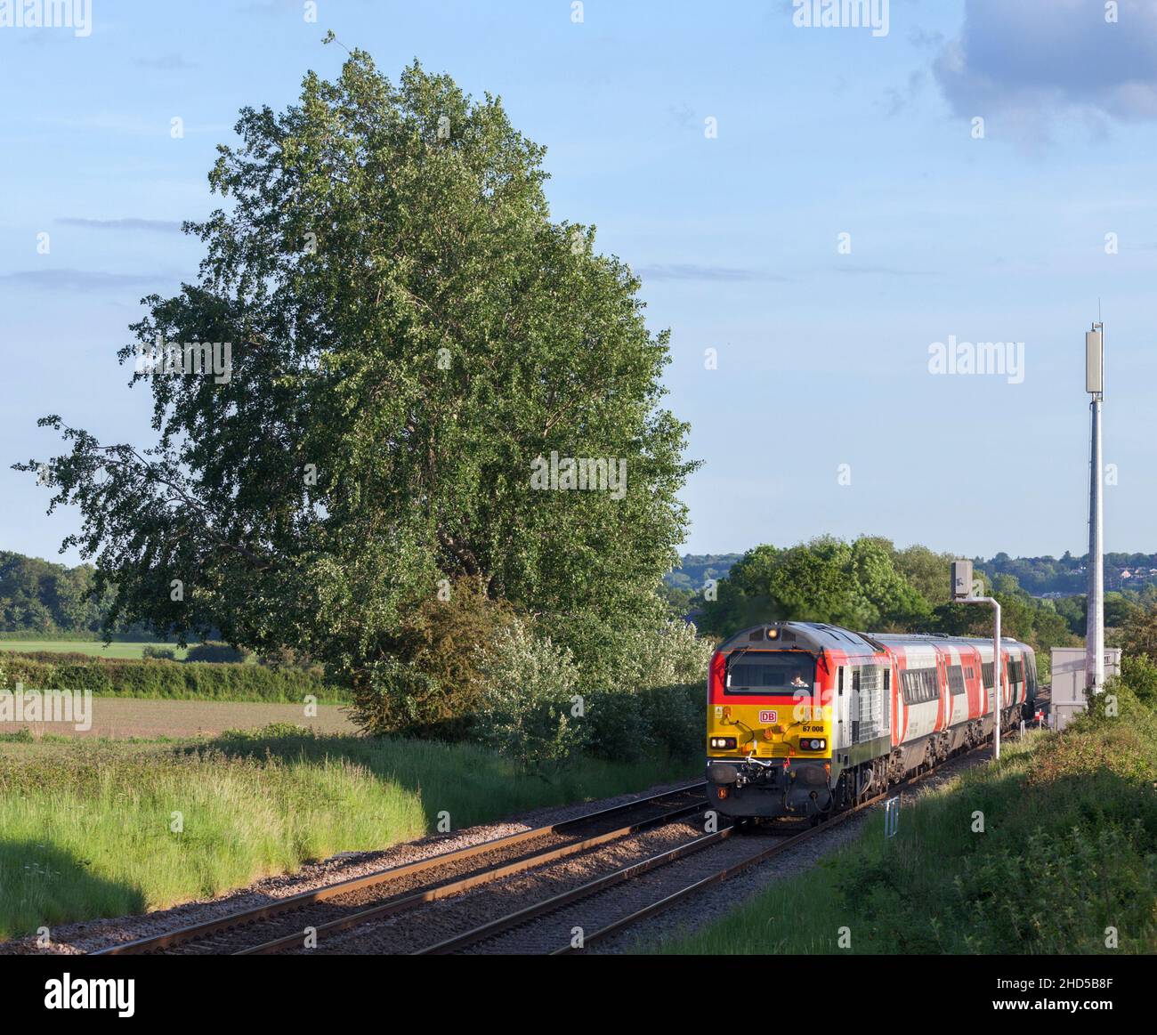 The Gerald of Wales Holyhead to Cardiff 'WAG' express (1716 Cardiff to ...