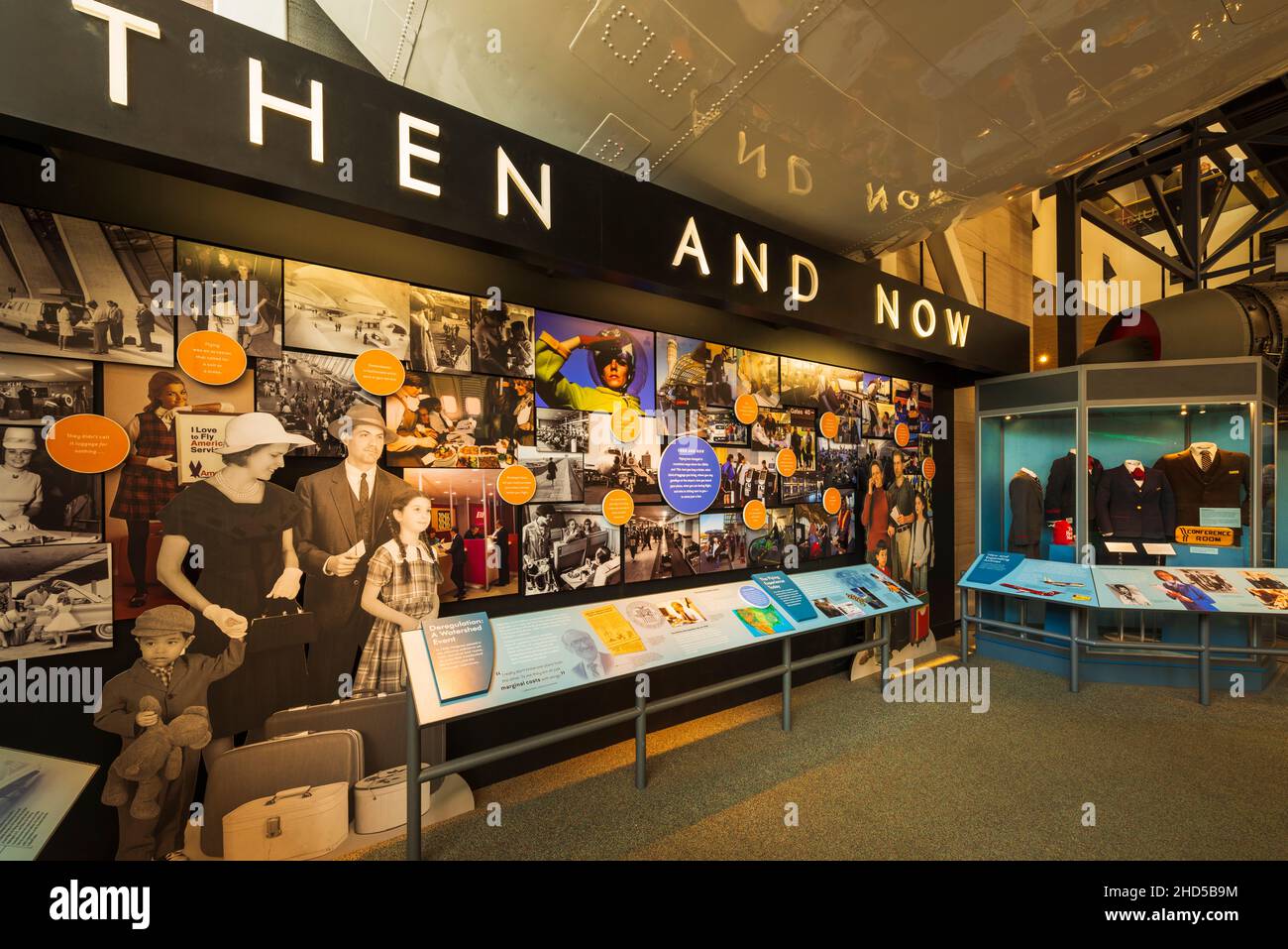 Display at the Smithsonian National Air and Space Museum, Washington ...