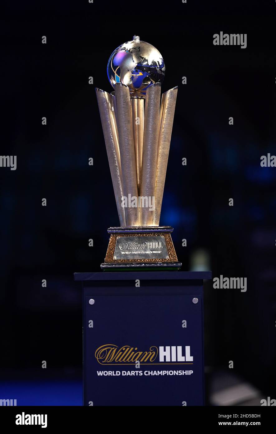 A view of the Sid Waddell Trophy ahead of day sixteen of the William ...