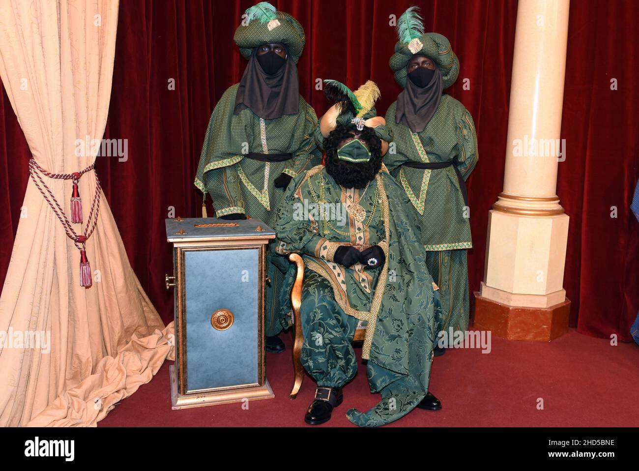 Vendrell, Spain. 02nd Jan, 2022. The Royal Messenger of the Wise Man ...