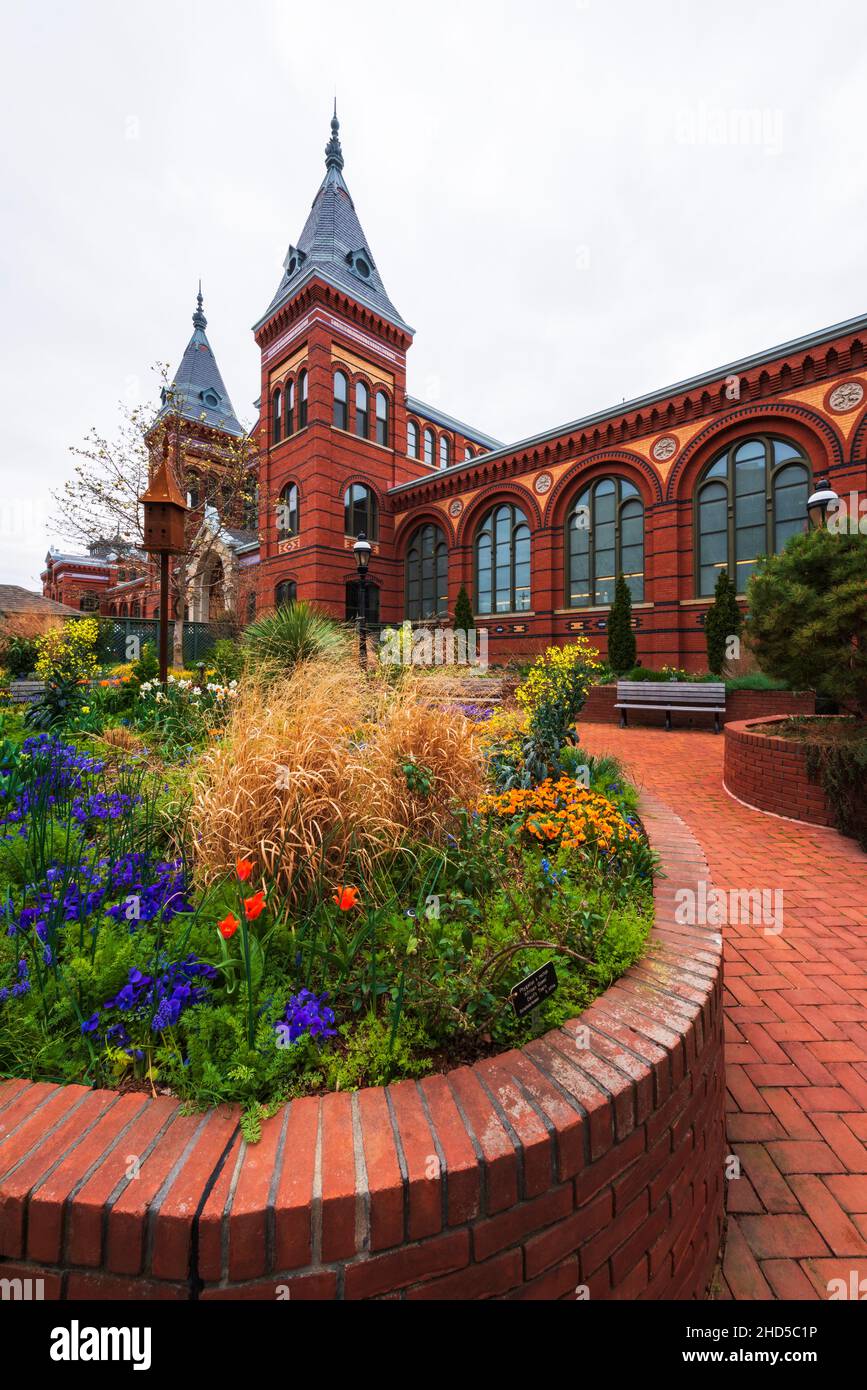 National museum smithsonian arts and industries building hi-res stock ...