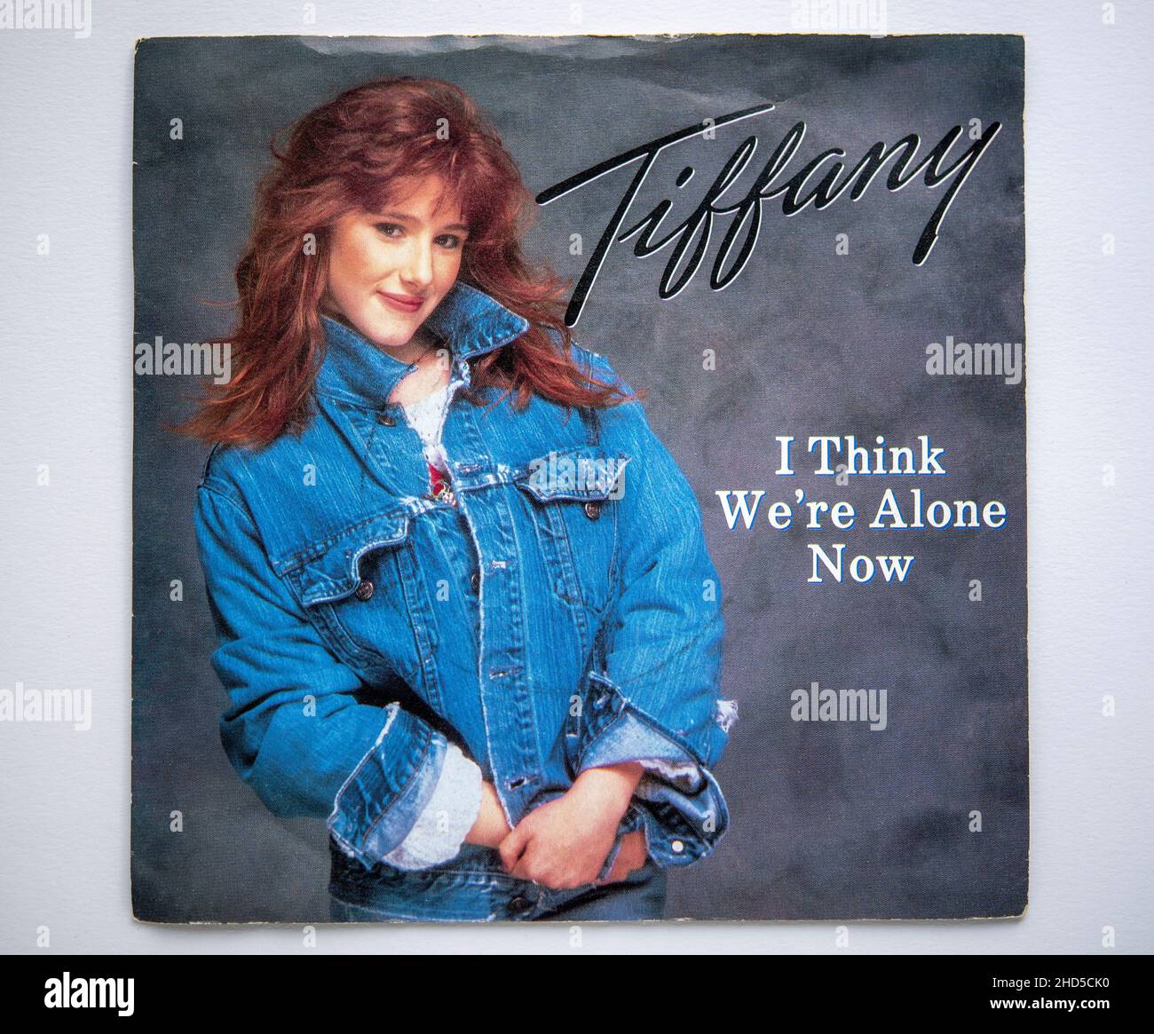 Picture Cover Of The Single I Think Were Alone Now By Tiffany Which