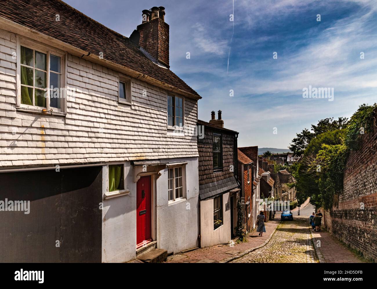 Lovely building(s) in the street Stock Photo - Alamy