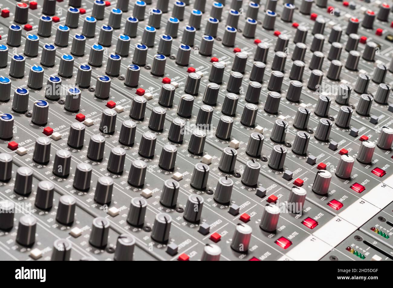 Sound mixer, useful for various music and sound themes Stock Photo - Alamy