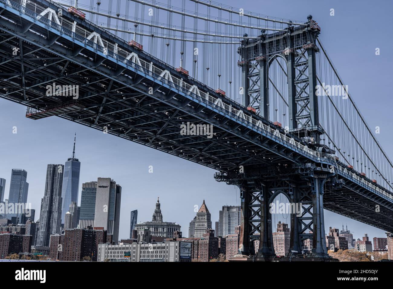 Famous Brooklyn Bridge in New York, USA Stock Photo - Alamy