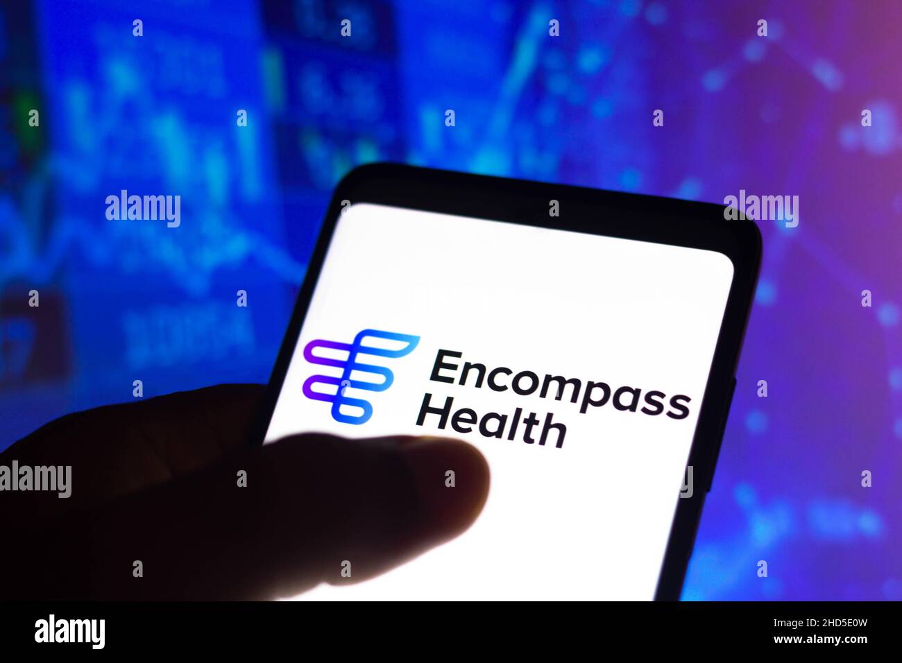 Encompass health logo hi-res stock photography and images - Alamy