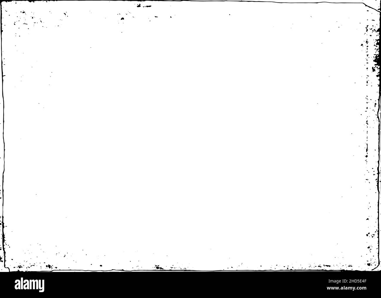 Grunge border vector texture background. Abstract frame overlay. Dirty ...