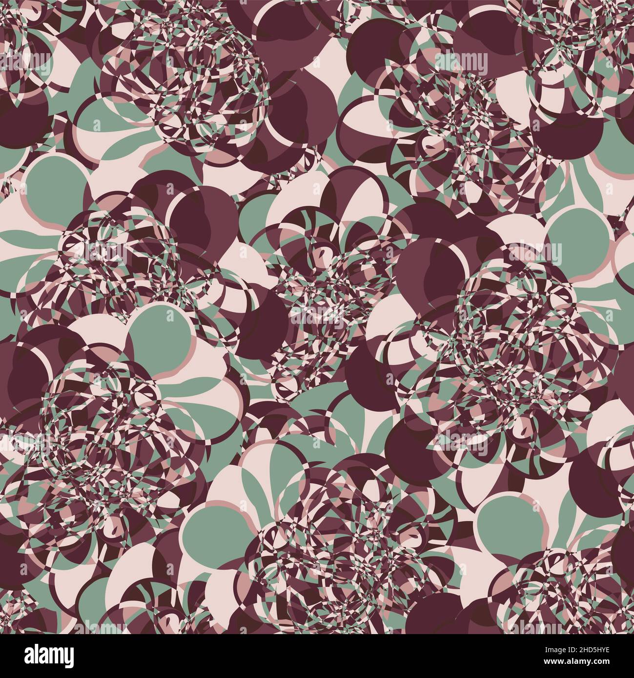 An abstract complex mosaic seamless vetor pattern Stock Vector Image ...