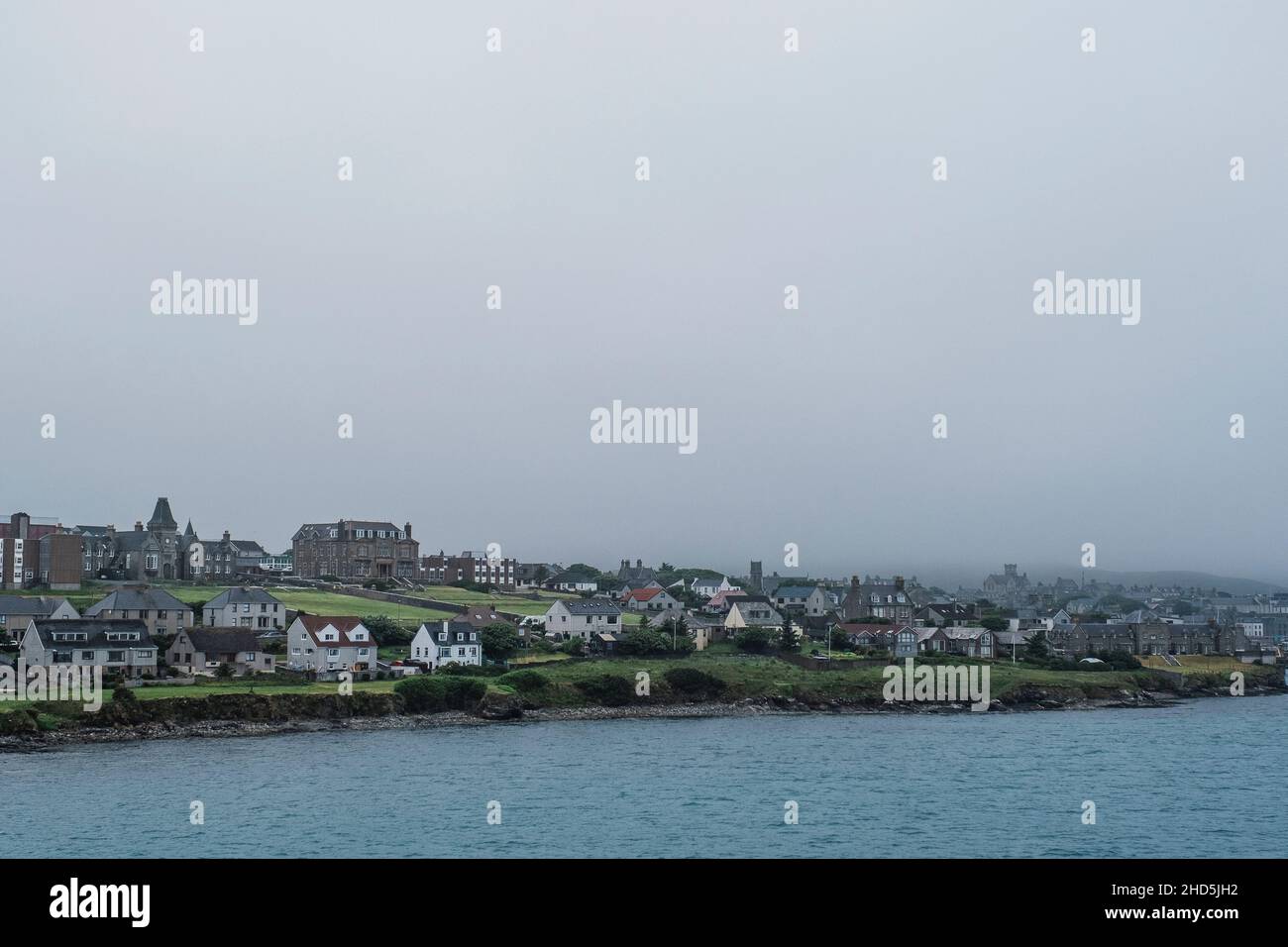 A view towards Lerwick Stock Photo - Alamy