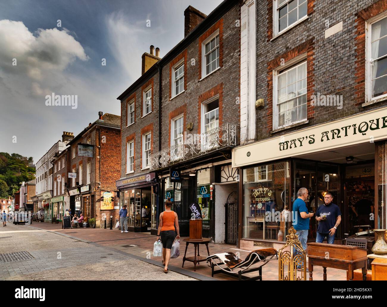 How we lived then museum of shops hi-res stock photography and images ...